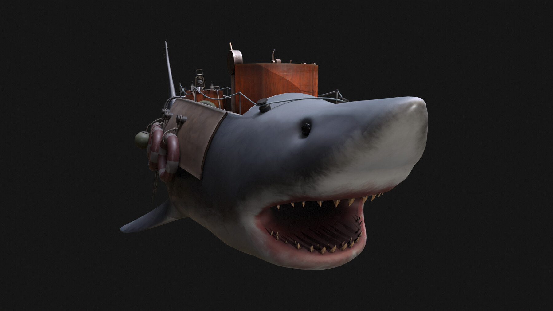 ArtStation - Stylized Shark | Game Assets
