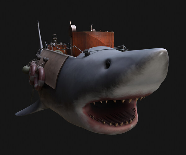 ArtStation - Stylized Shark | Game Assets