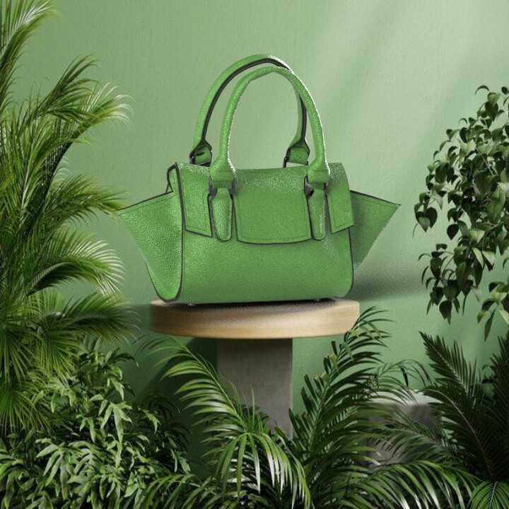 ArtStation - Green bag |OBJ | Resources