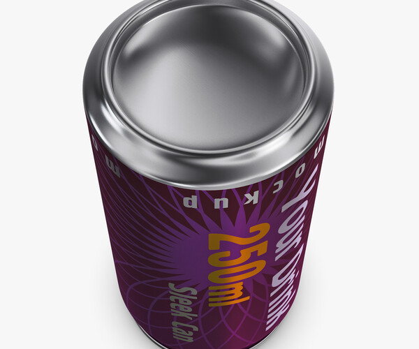 ArtStation - Aluminum Sleek Can 250ml v 2 | Resources