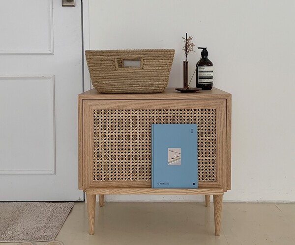 ArtStation - Kane Magazine Rack Side Table | Resources