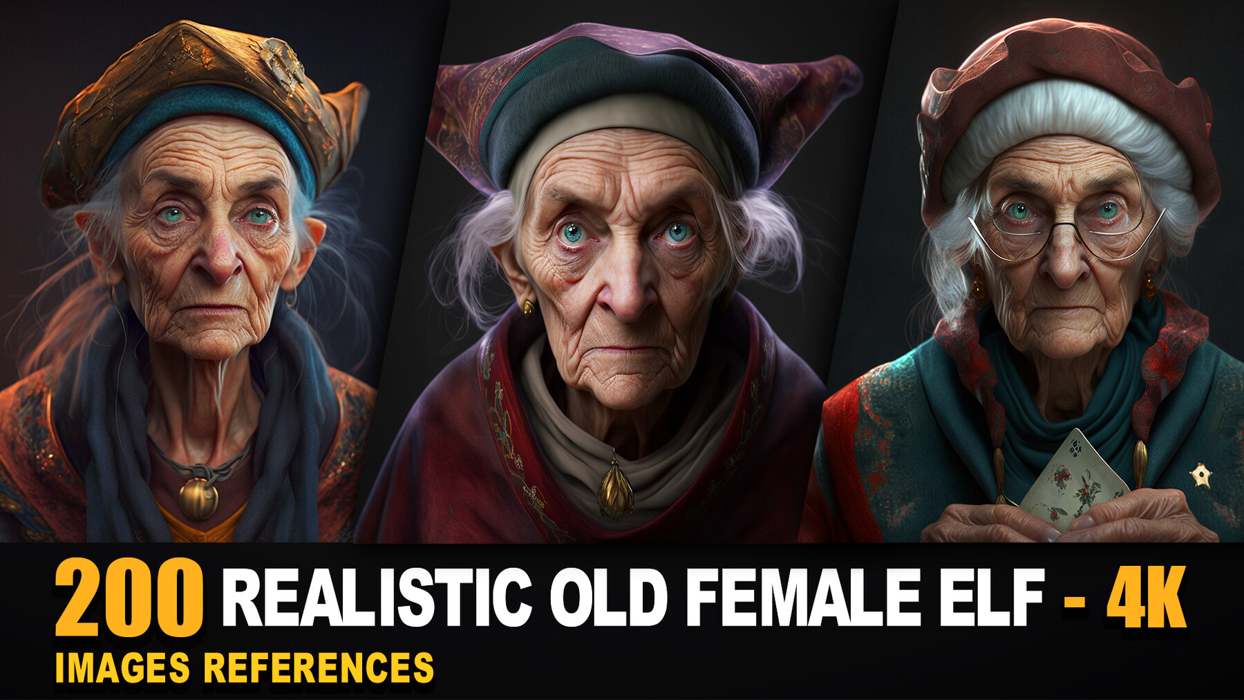 Artstation 200 Realistic Old Female Elf Artworks