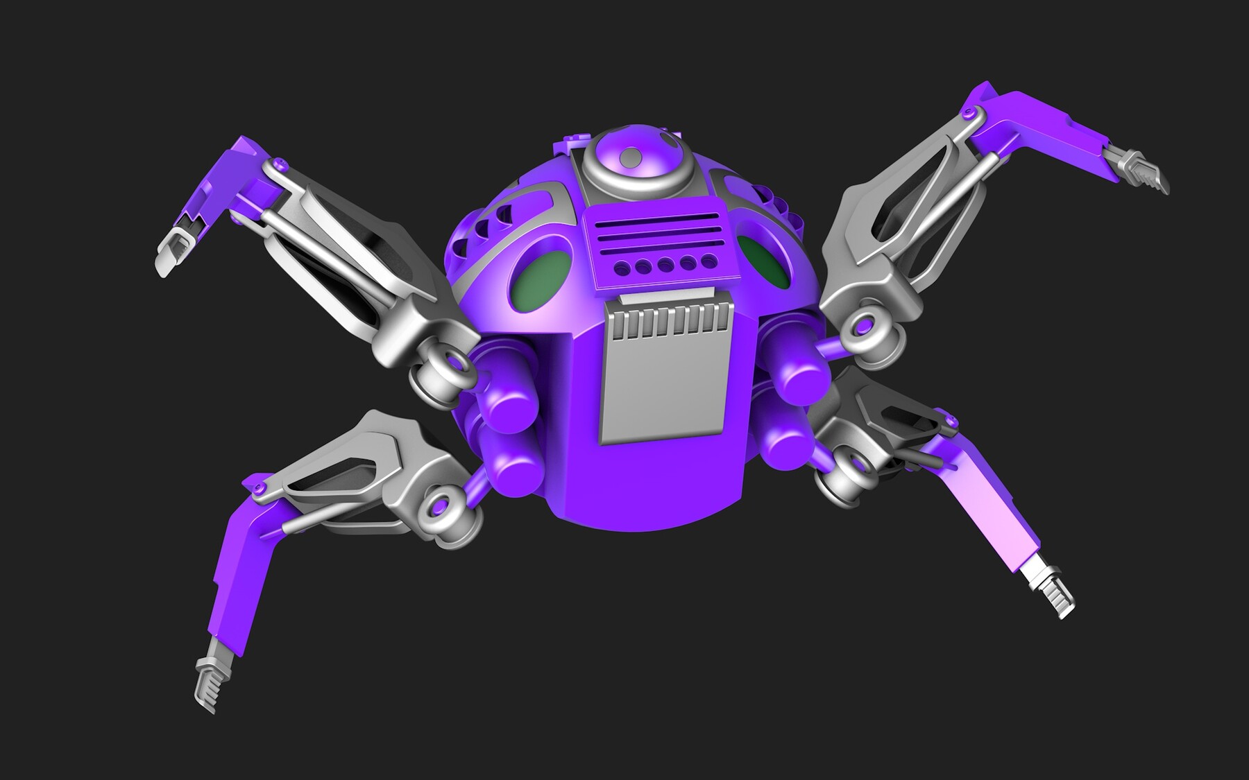ArtStation - Robot Insect with claws | Resources