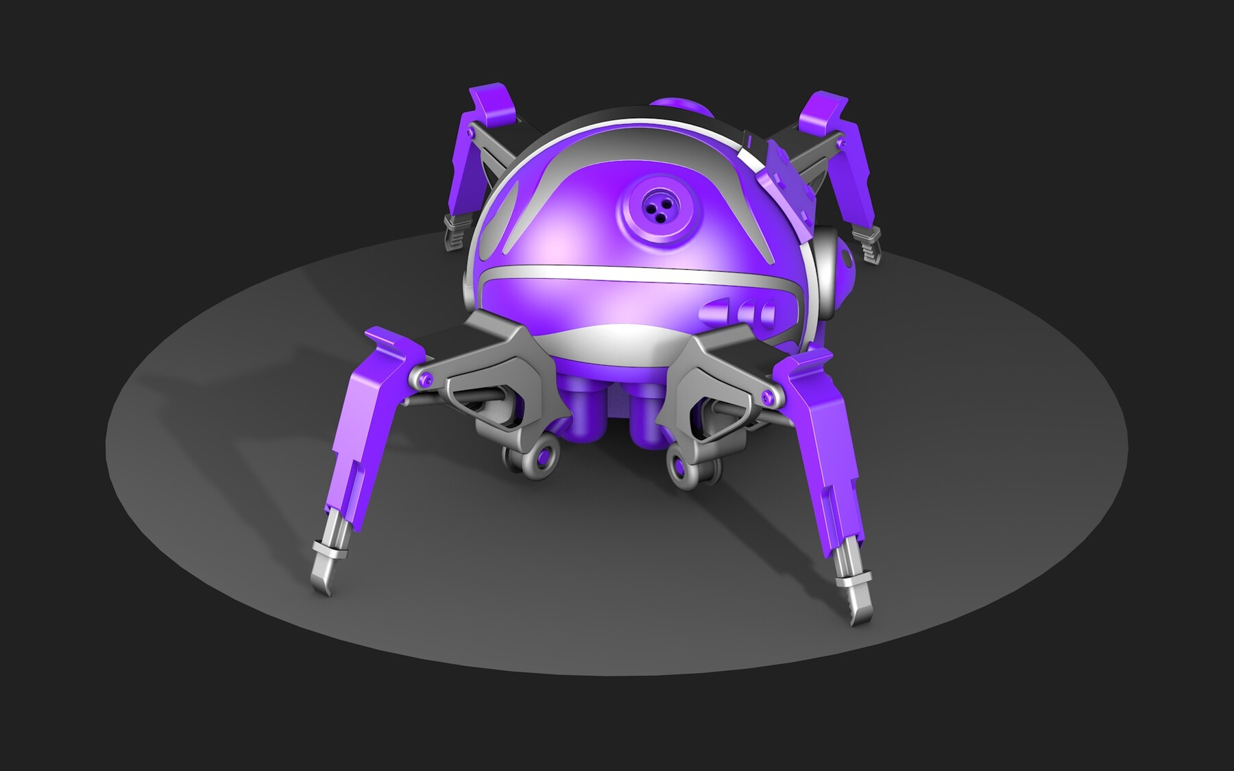 ArtStation - Robot Insect with claws | Resources