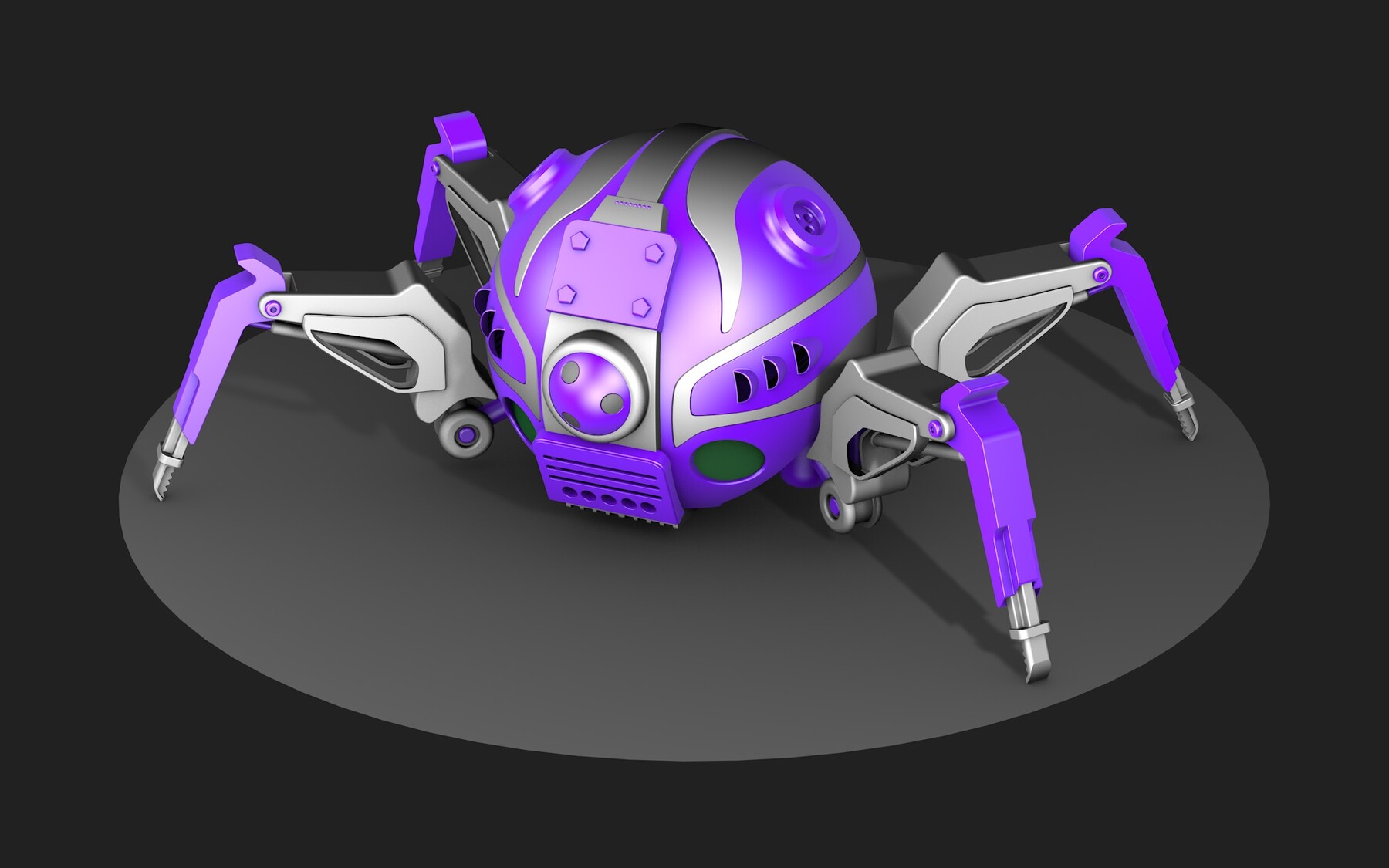 ArtStation - Robot Insect with claws | Resources