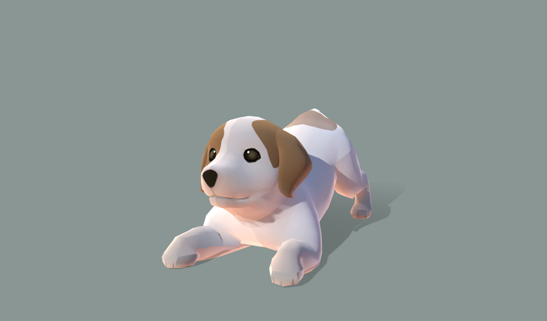 ArtStation - DOG Full Animations - Brittany Spaniel | Game Assets