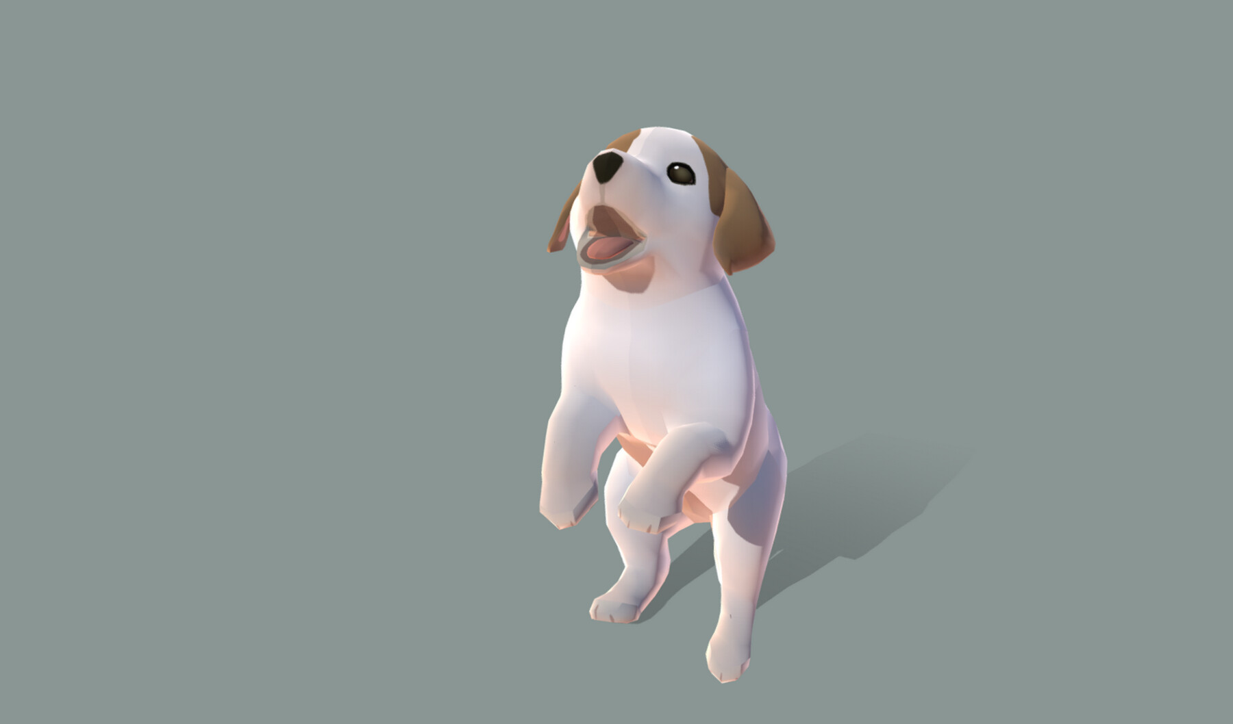 ArtStation - DOG Full Animations - Brittany Spaniel | Game Assets