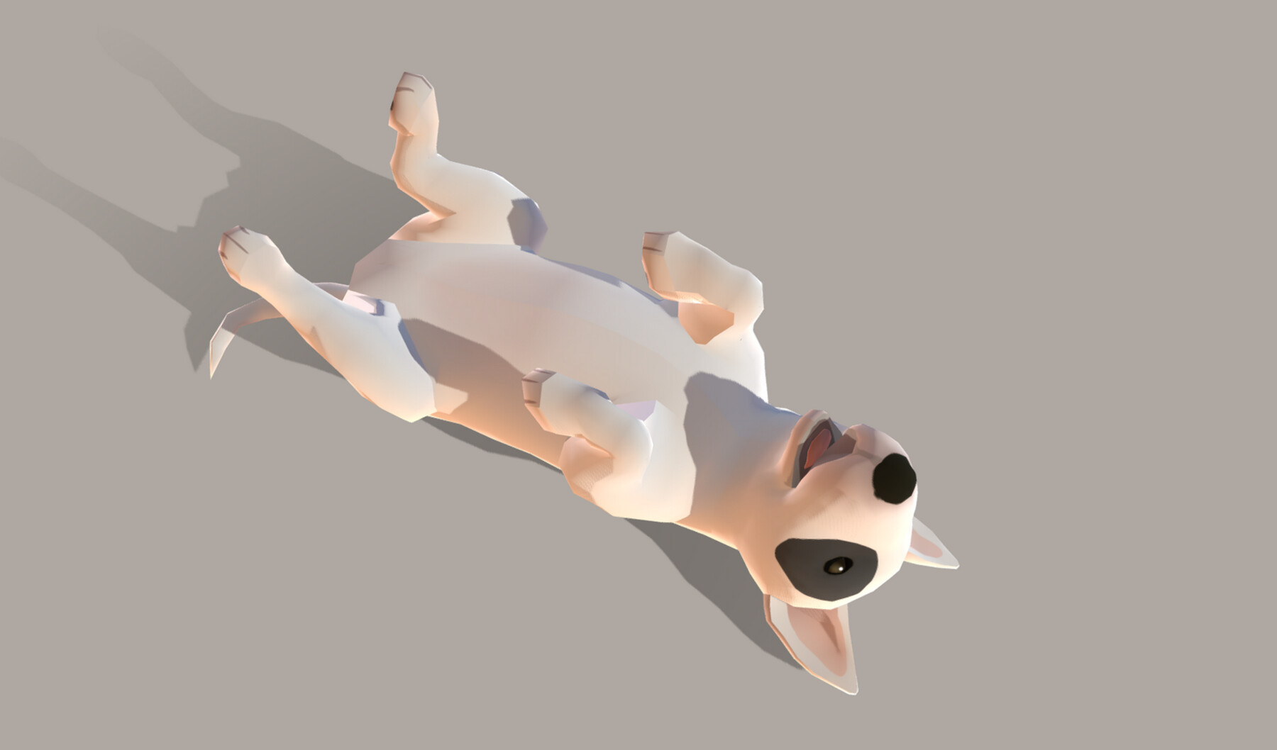 ArtStation - DOG Full Animations - Bull Terrier | Game Assets