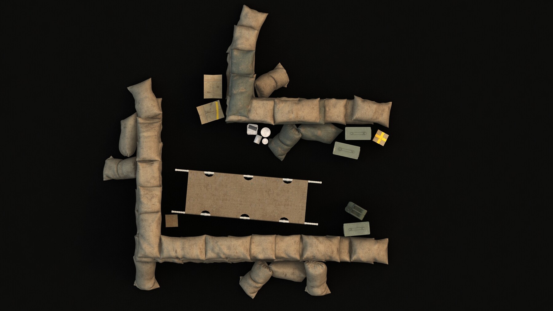 ArtStation - military asset 01 | Game Assets