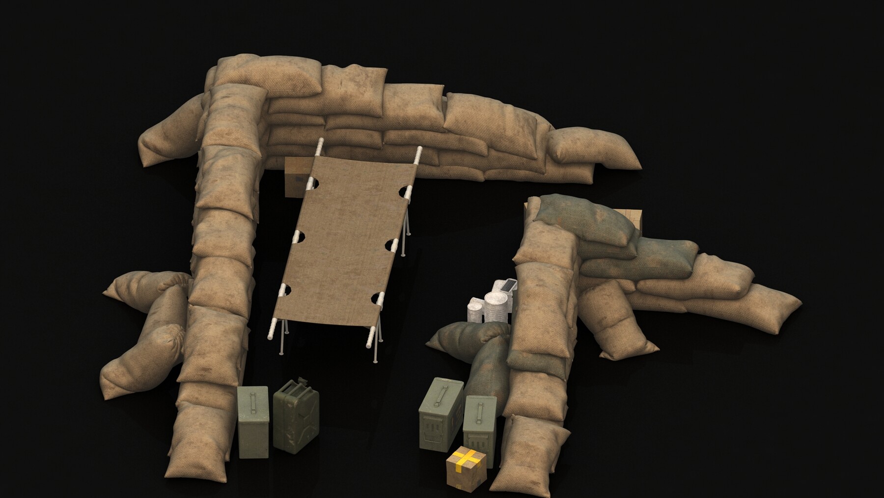 ArtStation - military asset 01 | Game Assets