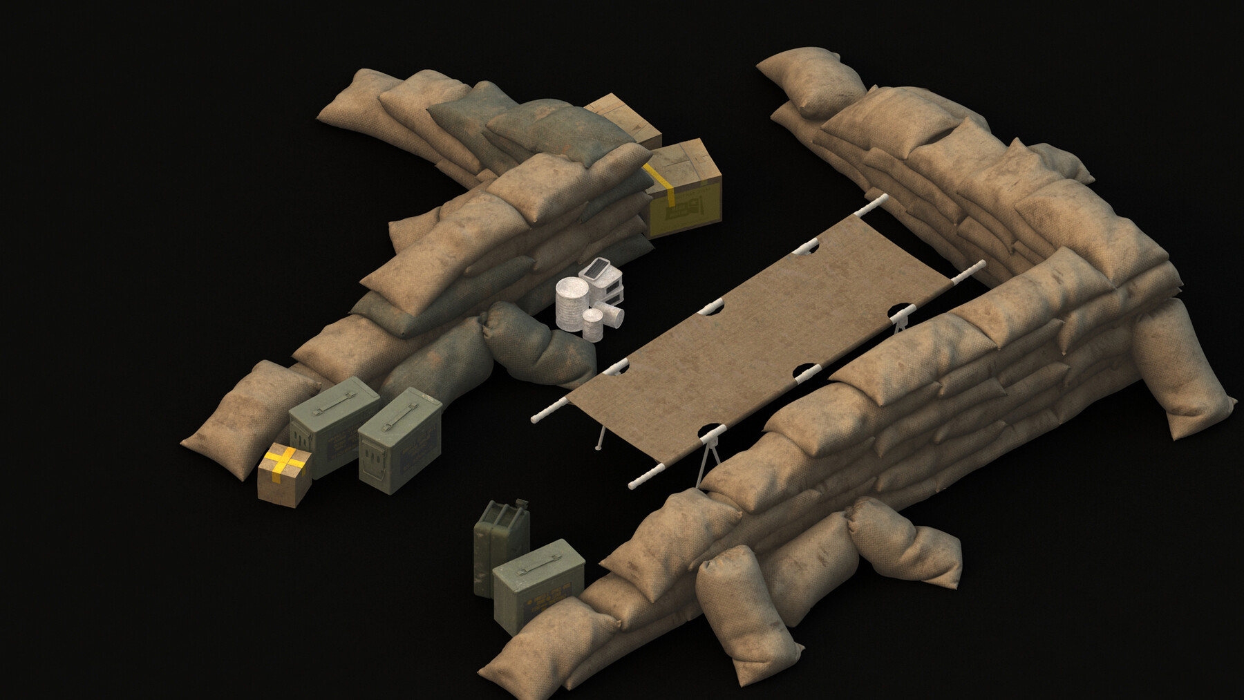 ArtStation - military asset 01 | Game Assets