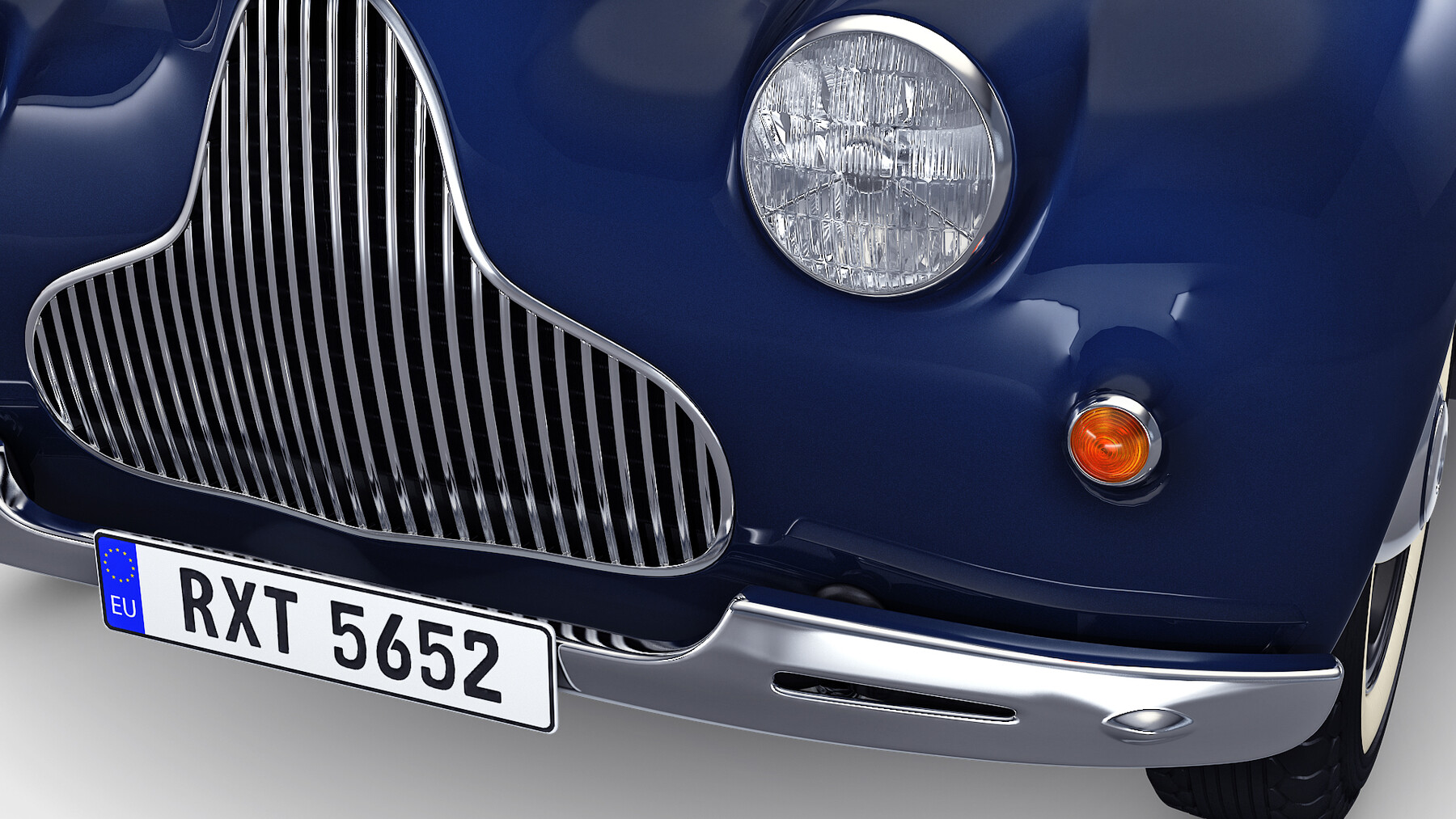 ArtStation - Generic Cabriolet Retro Car M 1 | Resources