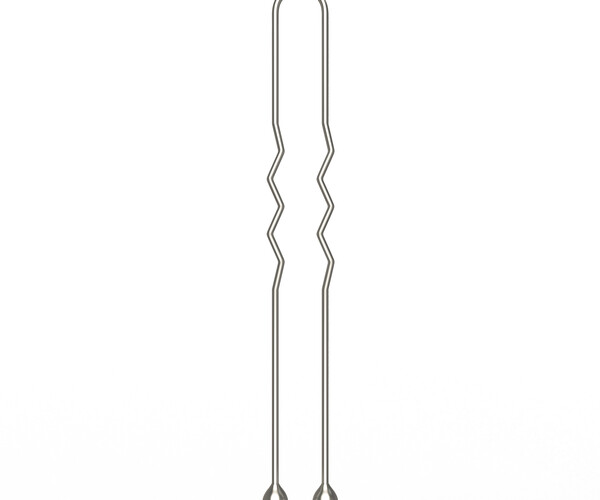 ArtStation - U Shaped Hairpin Metal | Resources