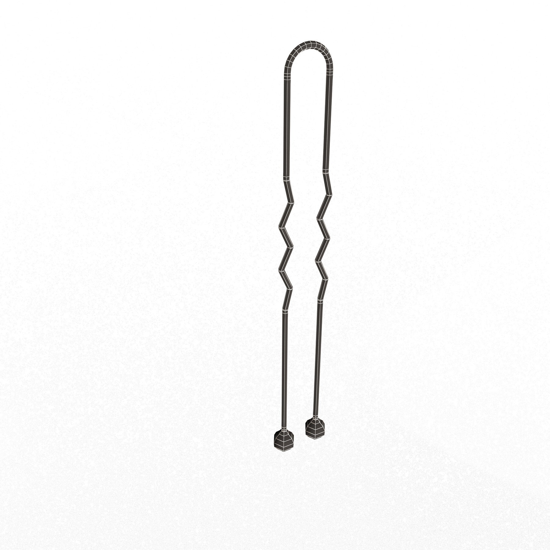 ArtStation - U Shaped Hairpin Metal | Resources