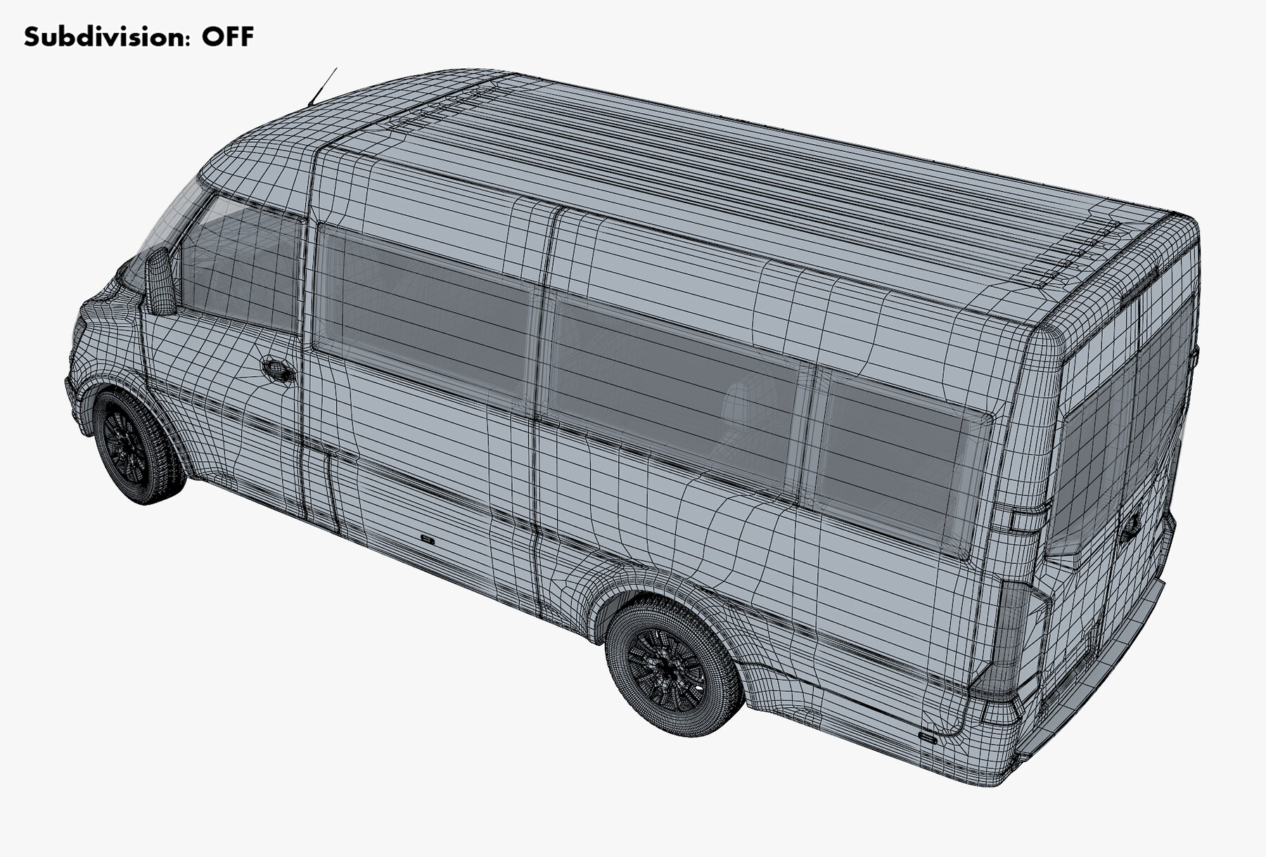 ArtStation - Generic Passenger Van M 1 | Resources