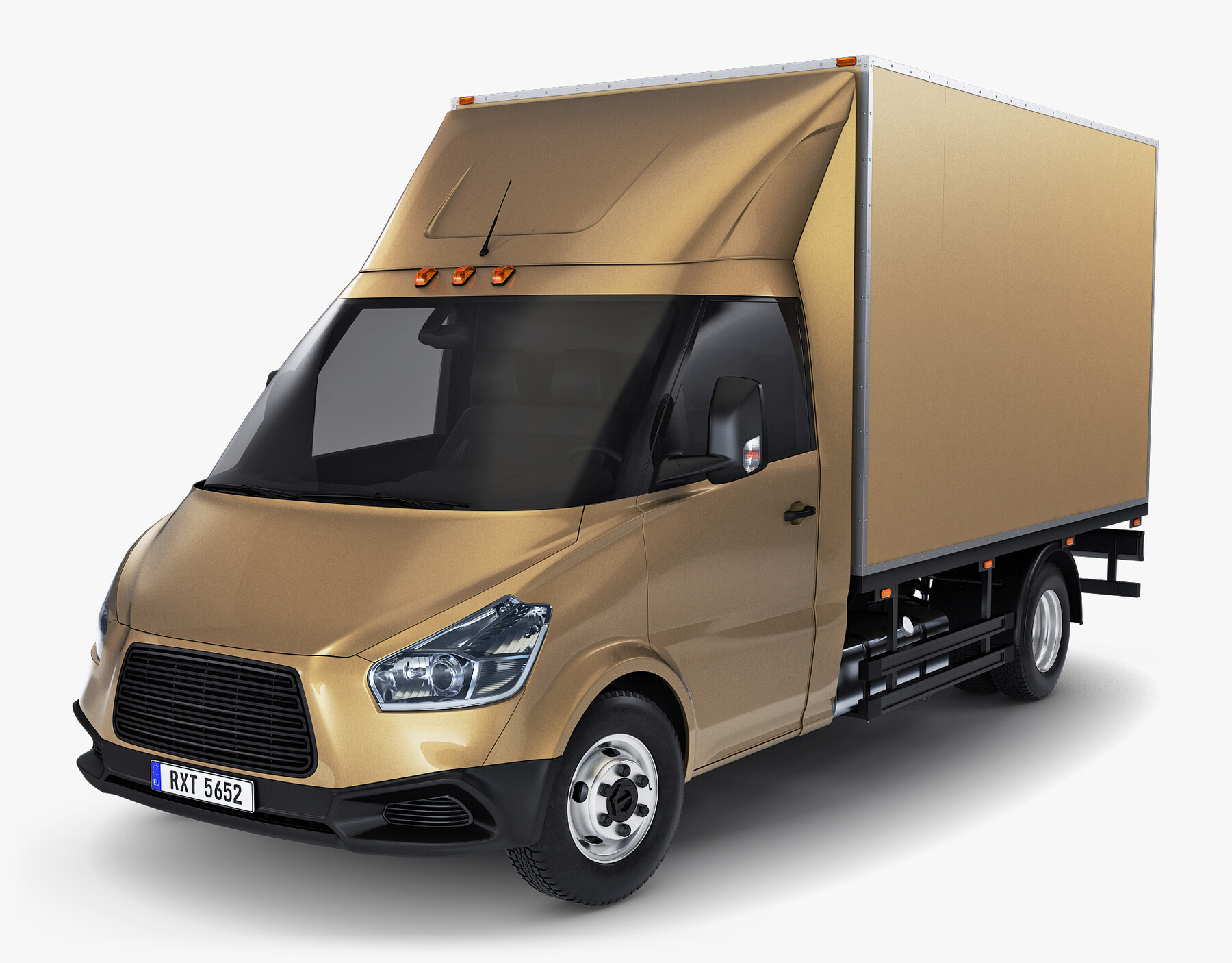 ArtStation - Generic Box Truck M 2 | Resources