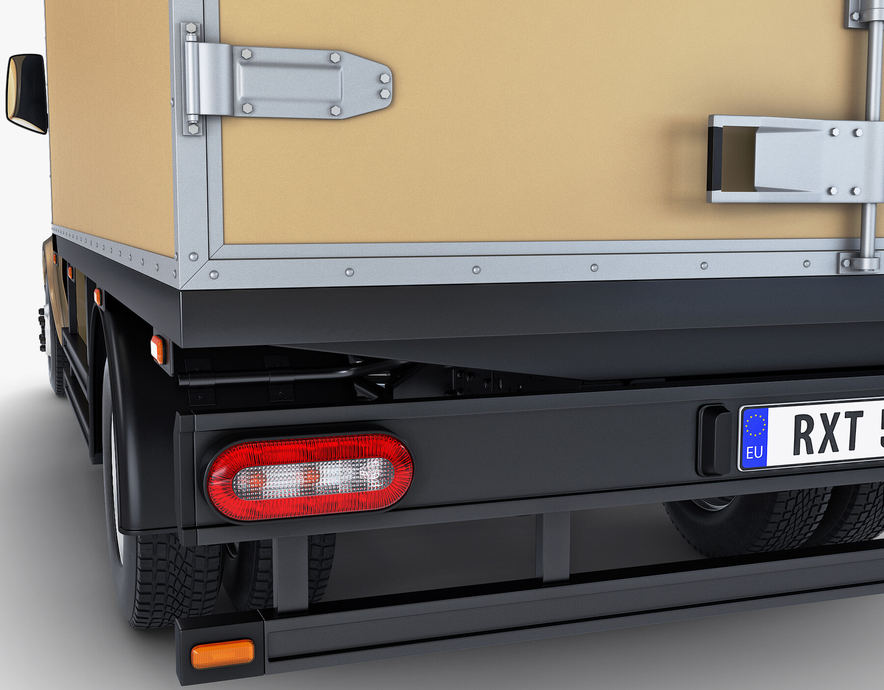 ArtStation - Generic Box Truck M 2 | Resources