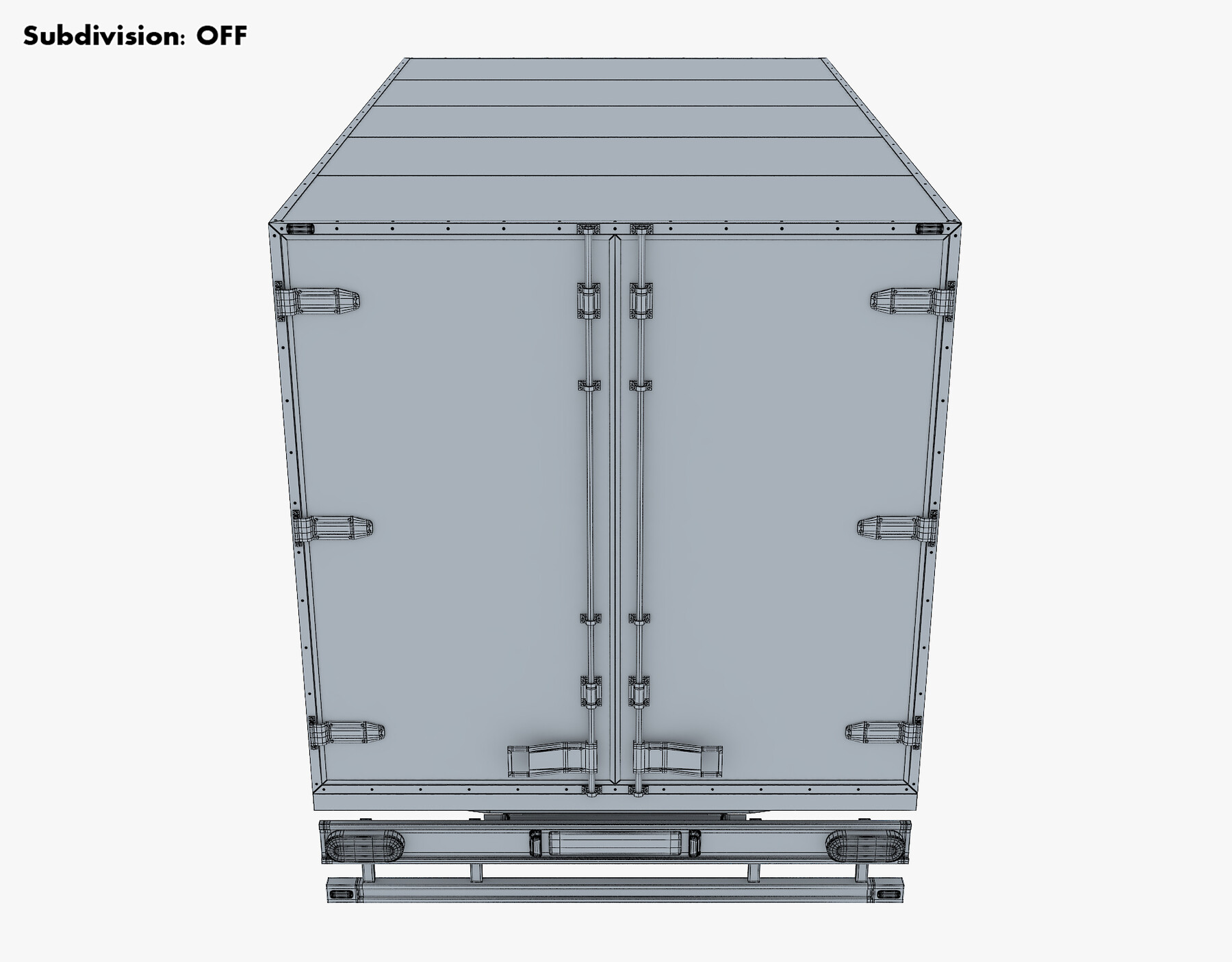 ArtStation - Generic Box Truck M 2 | Resources