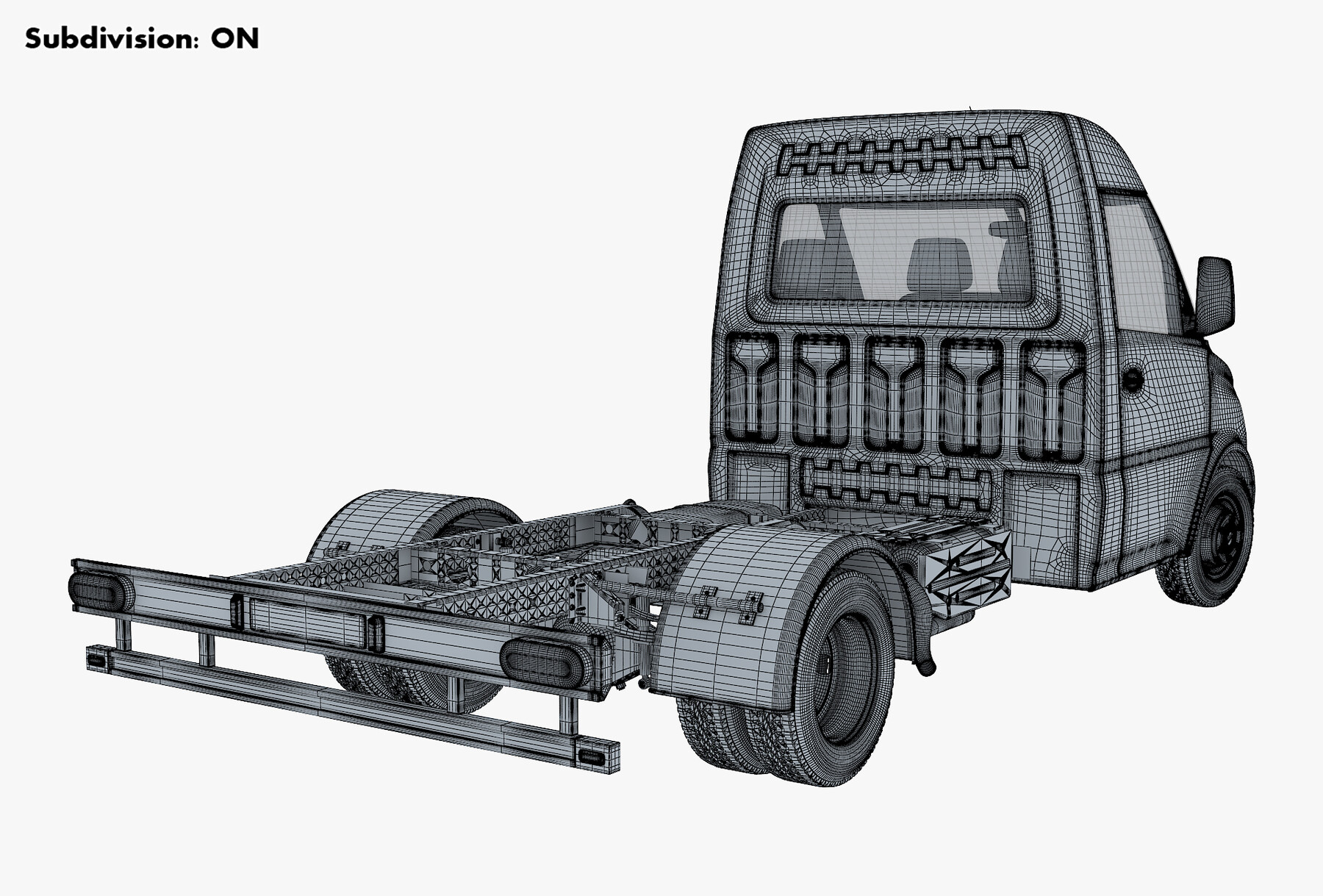 ArtStation - Generic Truck Chassis Frame M 1 | Resources