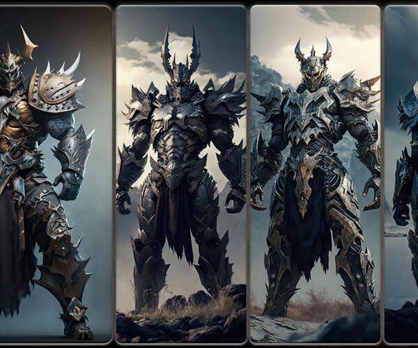 ArtStation - 100 Enraged Warrior Reference Pack | 8K | v.1 | Artworks