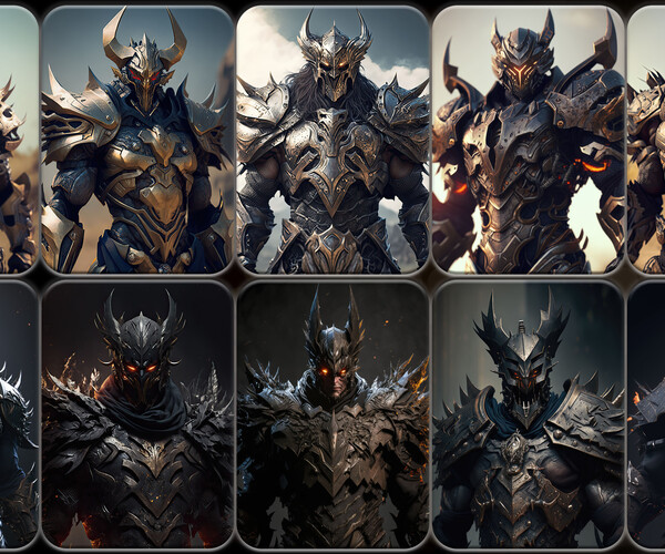 ArtStation - 110 Enraged Warrior Reference Pack | 8K | v.4 | Artworks