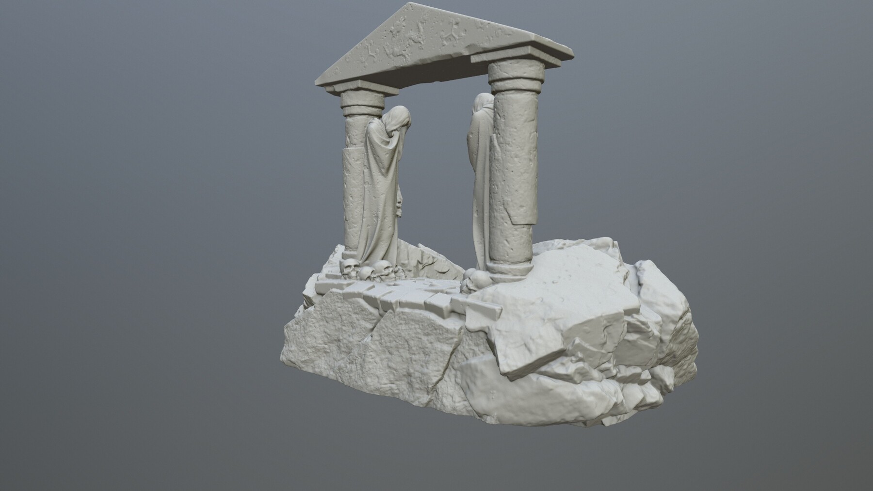 ArtStation - Souls_Gate_Stl | Game Assets