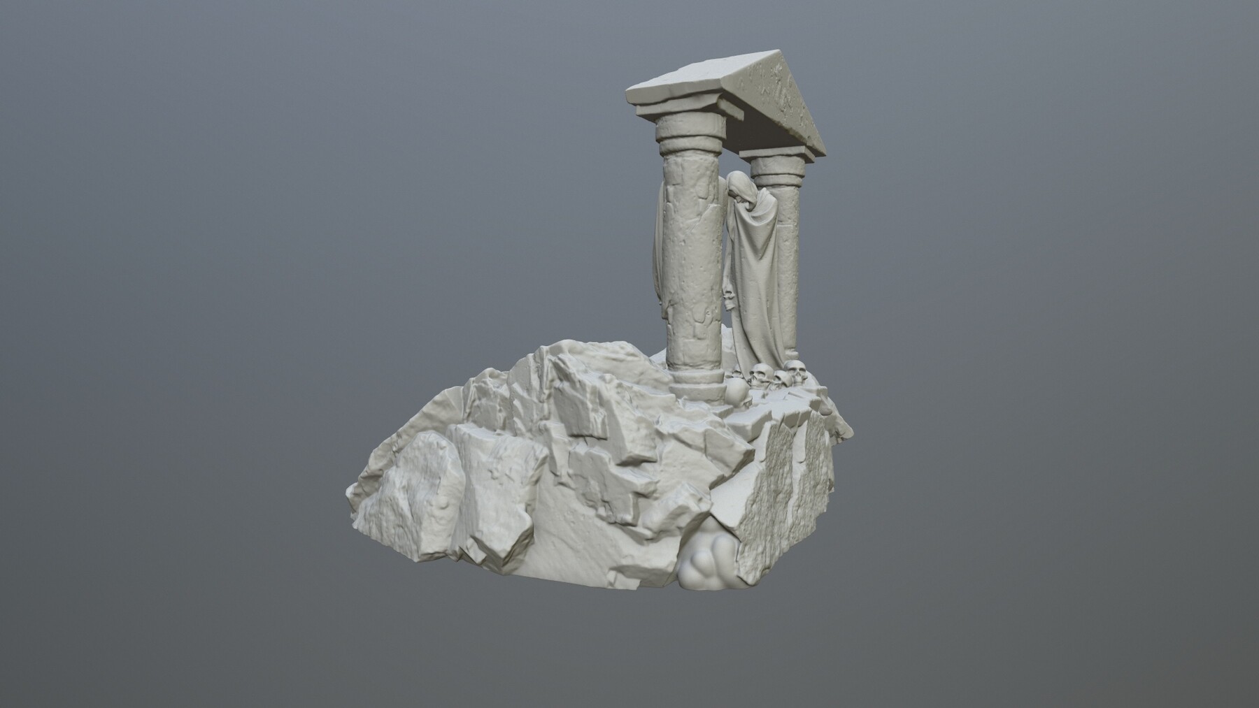 ArtStation - Souls_Gate_Stl | Game Assets