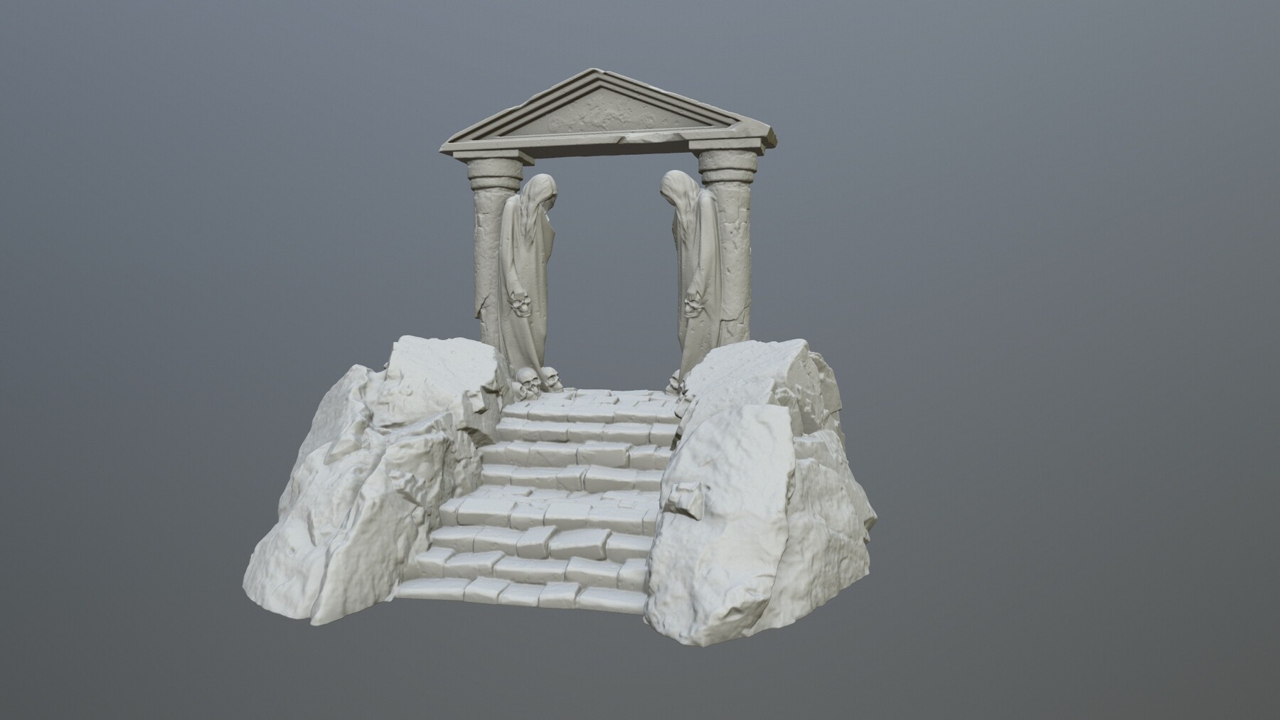 ArtStation - Souls_Gate_Stl | Game Assets