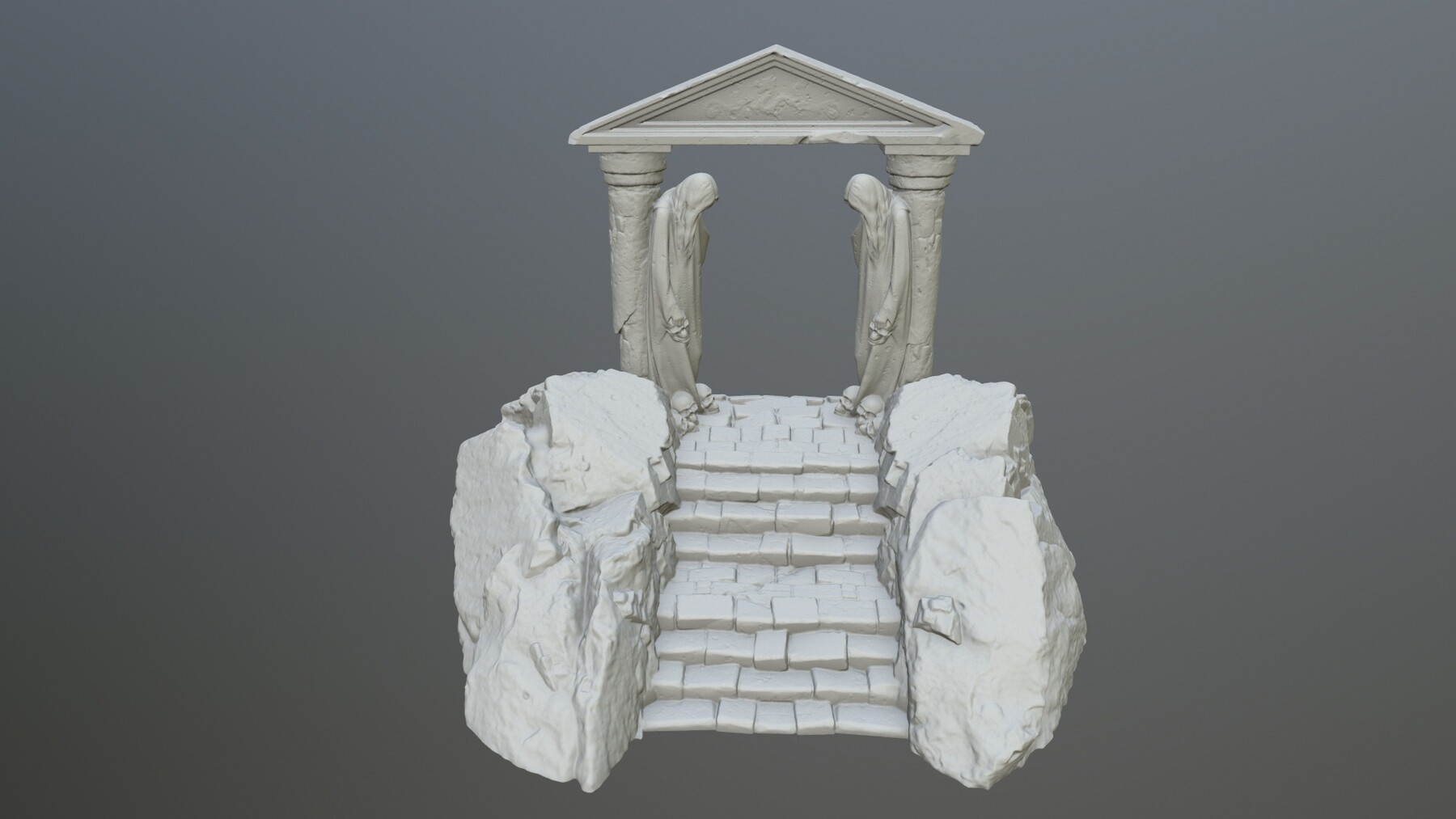 ArtStation - Souls_Gate_Stl | Game Assets