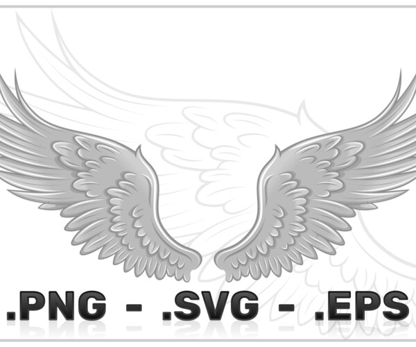 ArtStation - Angel Wings Vector Design | Artworks