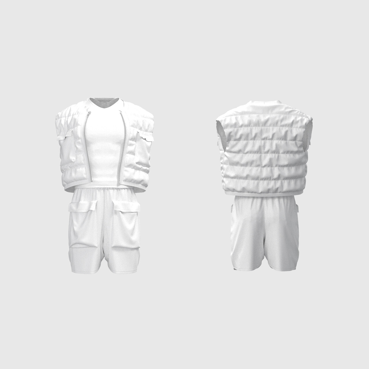 ArtStation - a pack of 8 clothes for female and male8 daz-A POSE | Game ...