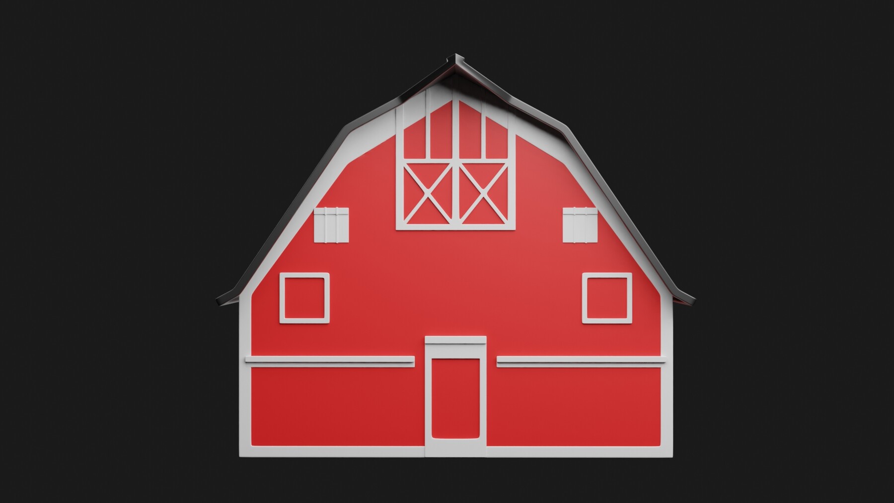 ArtStation - BARN 3D Model | Resources