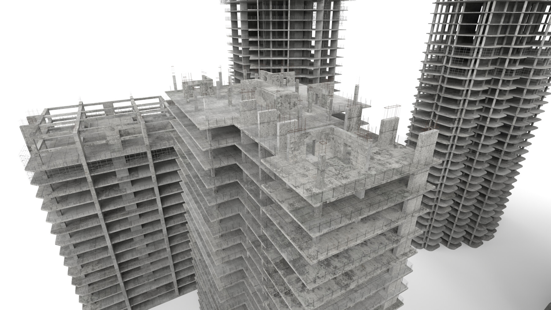 ArtStation - Unfinished Buildings | Resources