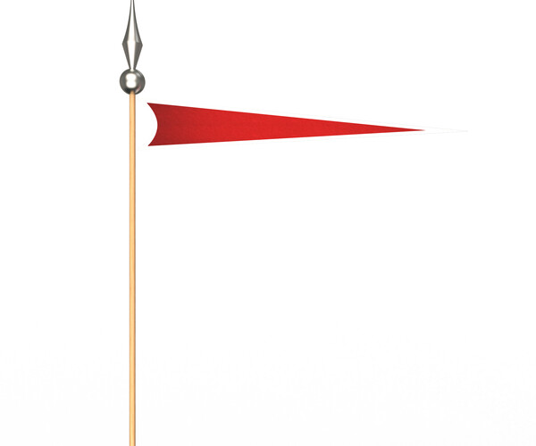 ArtStation - Medieval Long Flag | Resources