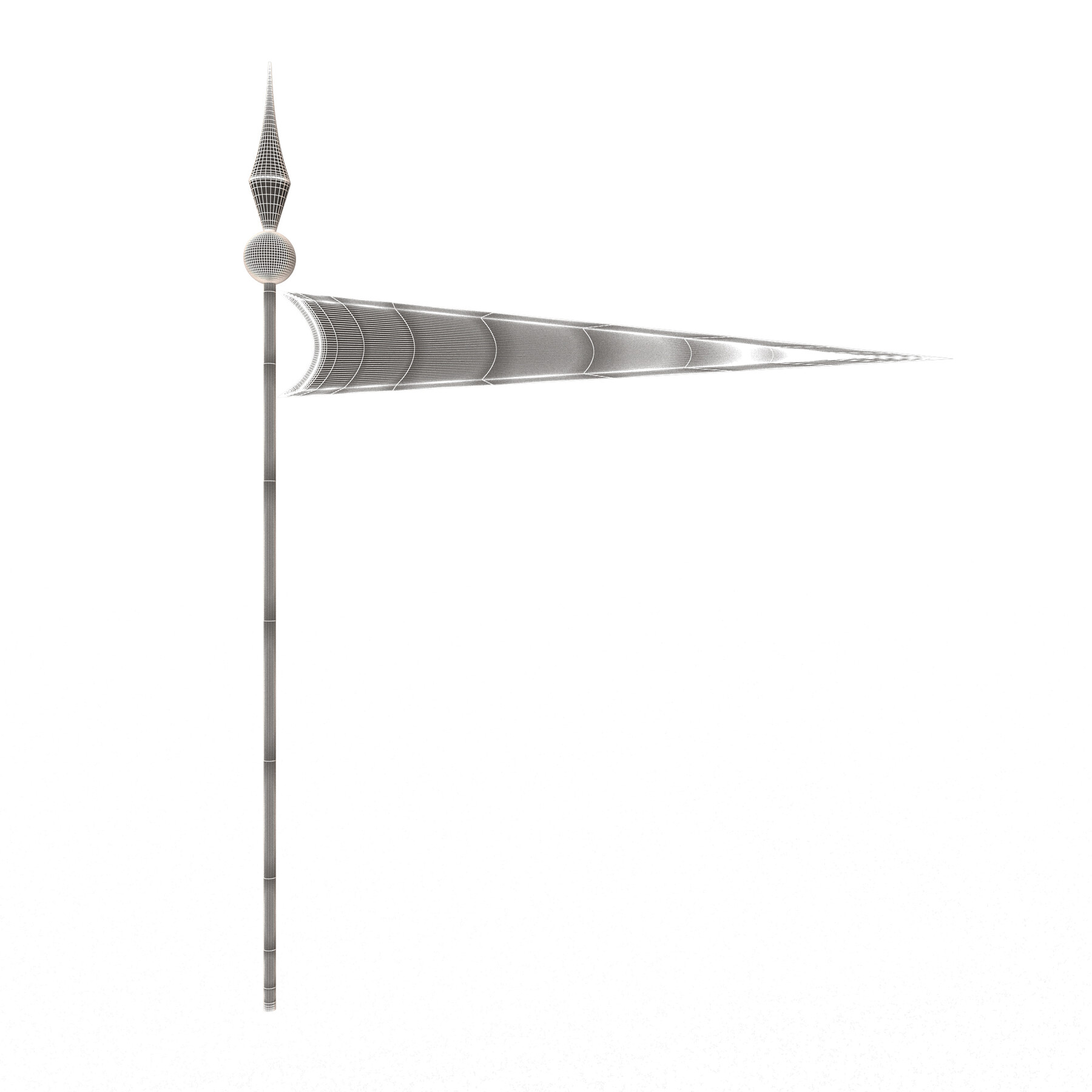 ArtStation - Medieval Long Flag | Resources