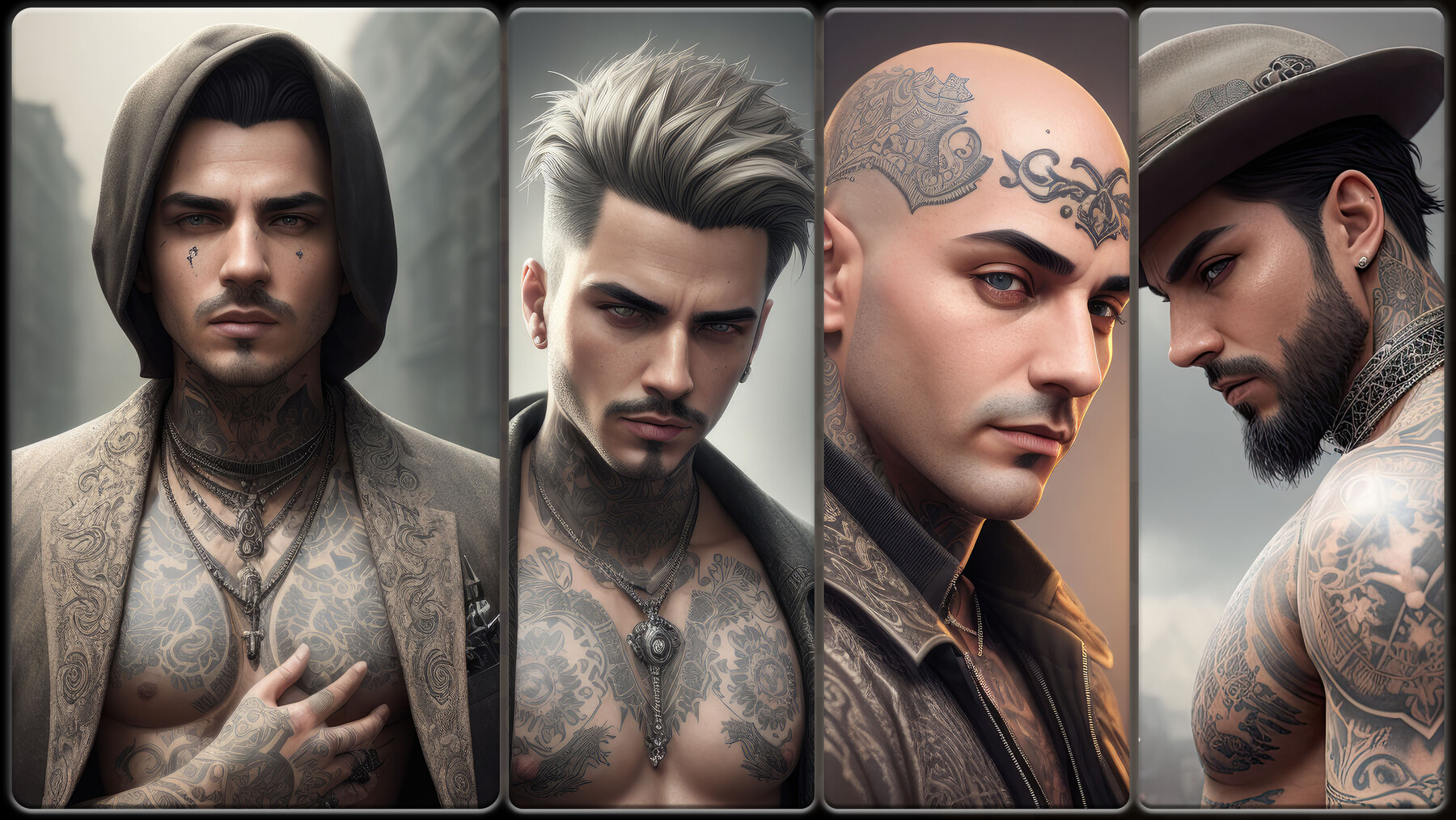 ArtStation - 200 Realistic Male Gangster Reference Pack | 4K | v.2 ...