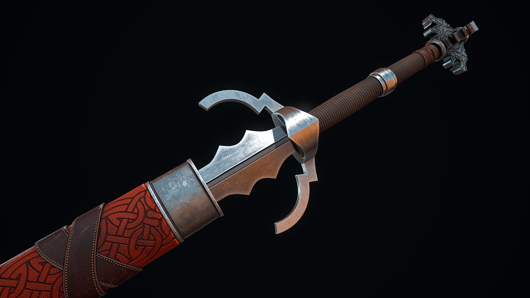 ArtStation - Wolven Silver Sword | Game Assets