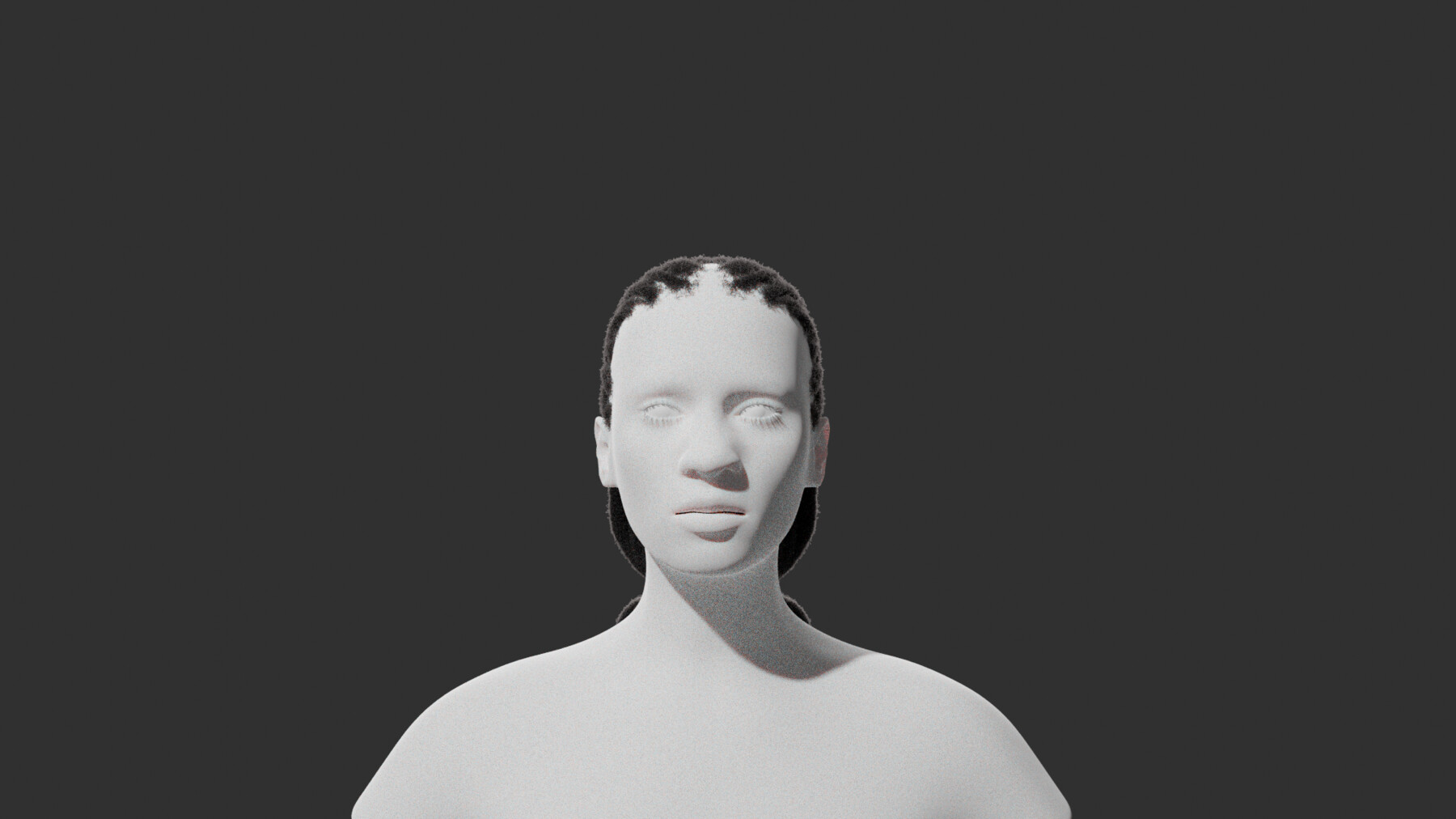 ArtStation - Dreadlocks Double Pony | Game Assets