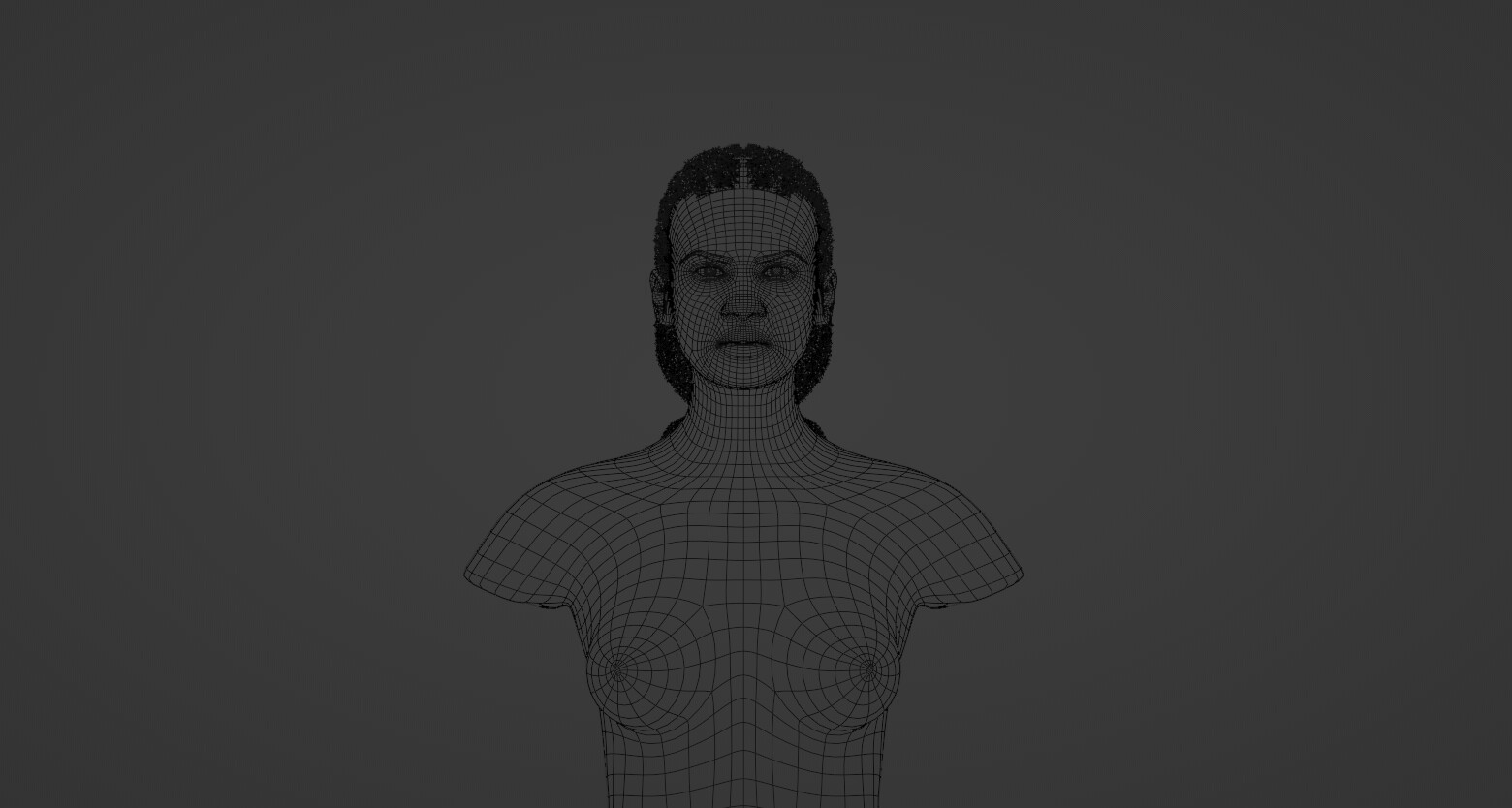 ArtStation - Dreadlocks Double Pony | Game Assets