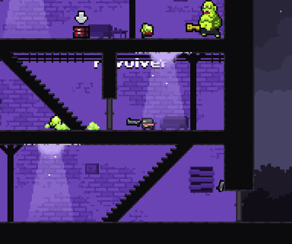 ArtStation - Zombie Sidescrolling Asset Pack | Game Assets
