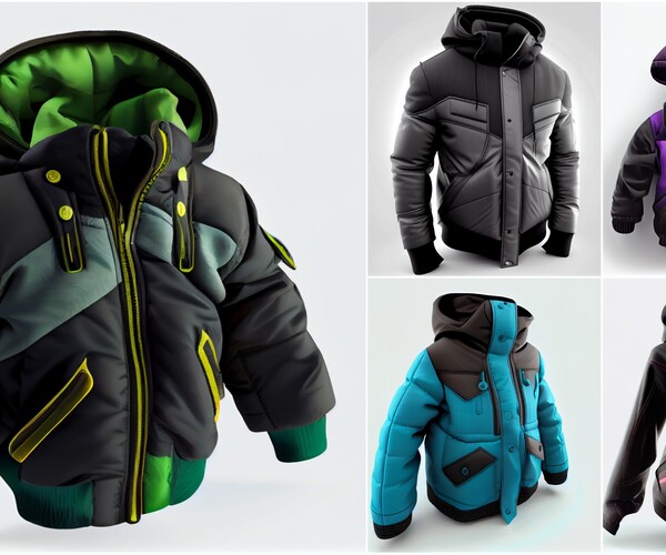 ArtStation - 200 Winter Jacket | Artworks