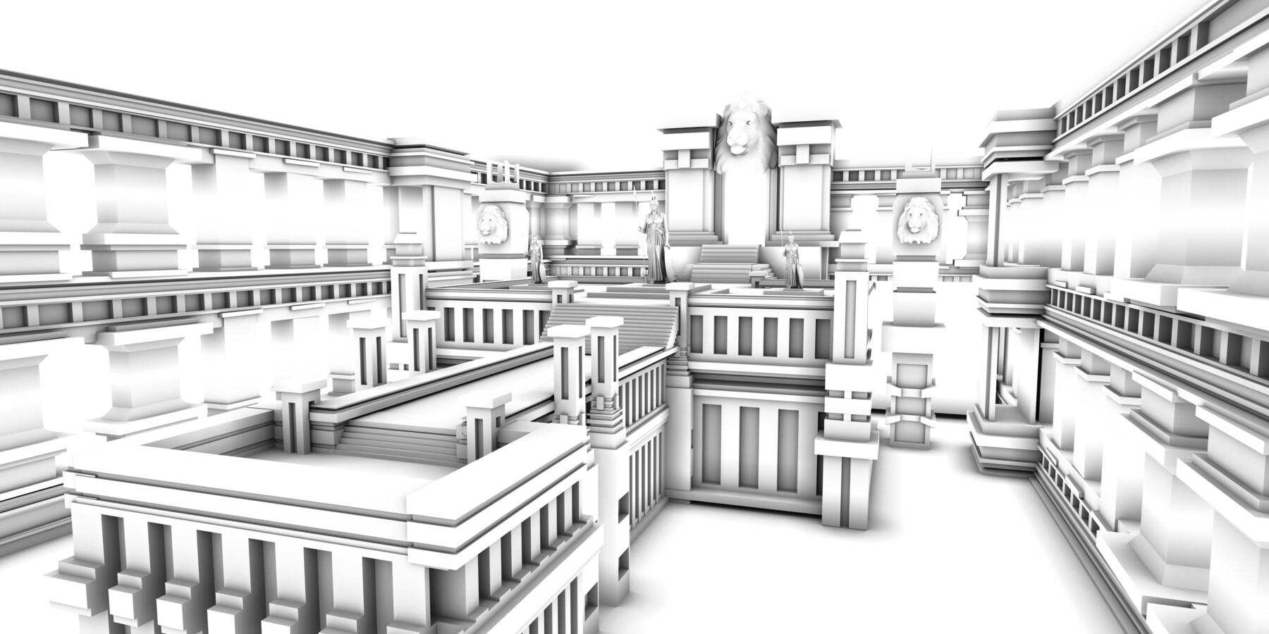 ArtStation - 3D Old Temple | Game Assets