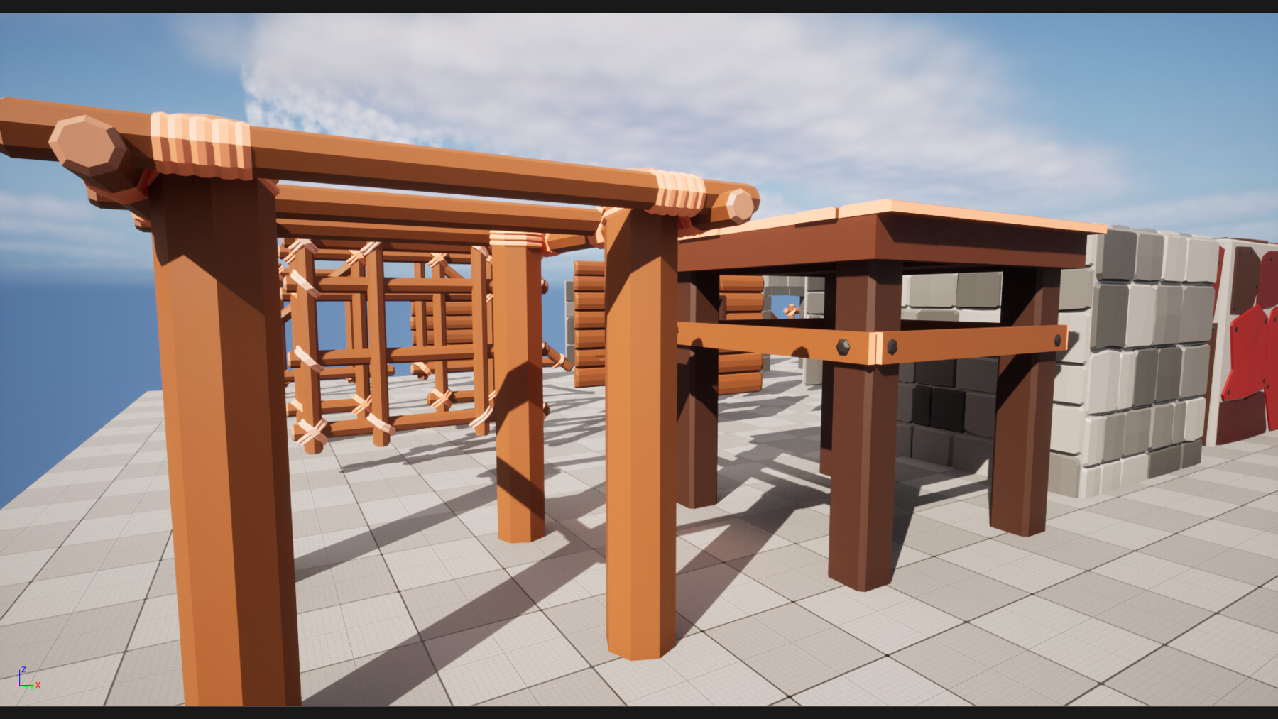 ArtStation - Mini Survival: Building Parts | Game Assets