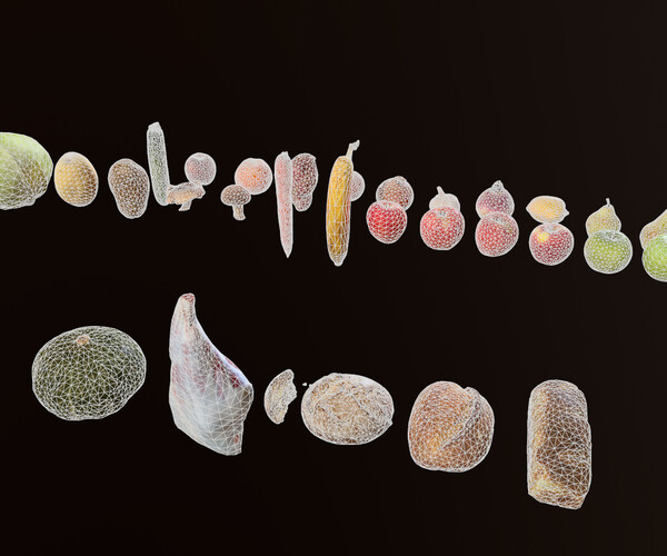 ArtStation - Food Scans 01 | Resources