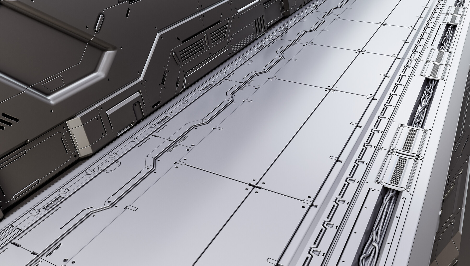 ArtStation - SCI-FI FLOOR PANELS VOL.02 | Resources