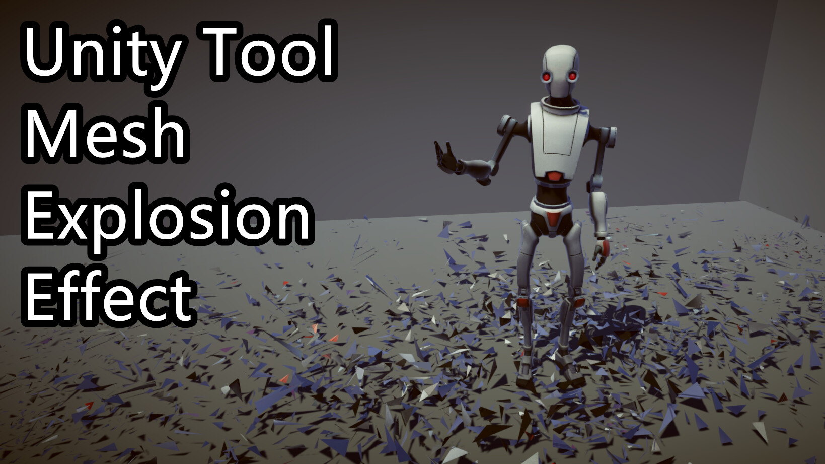 Artstation Unity Tool Mesh Explosion Effect Game Assets