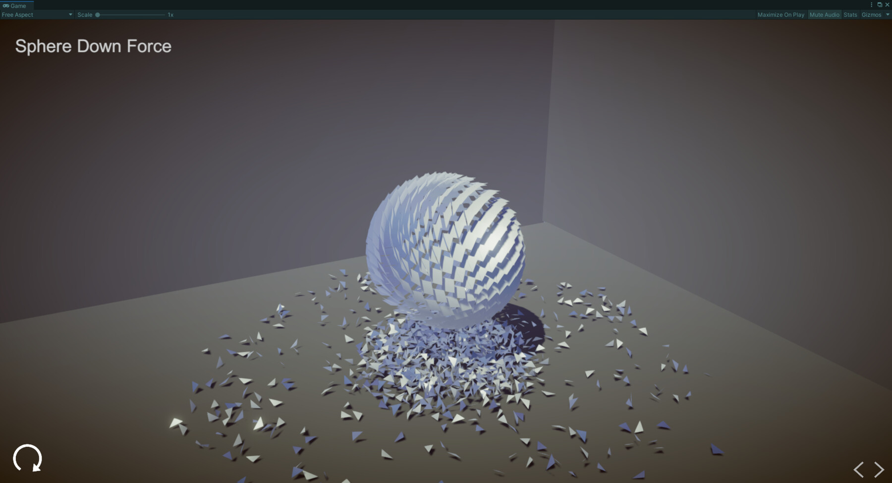 ArtStation - Unity Tool - Mesh Explosion Effect | Game Assets