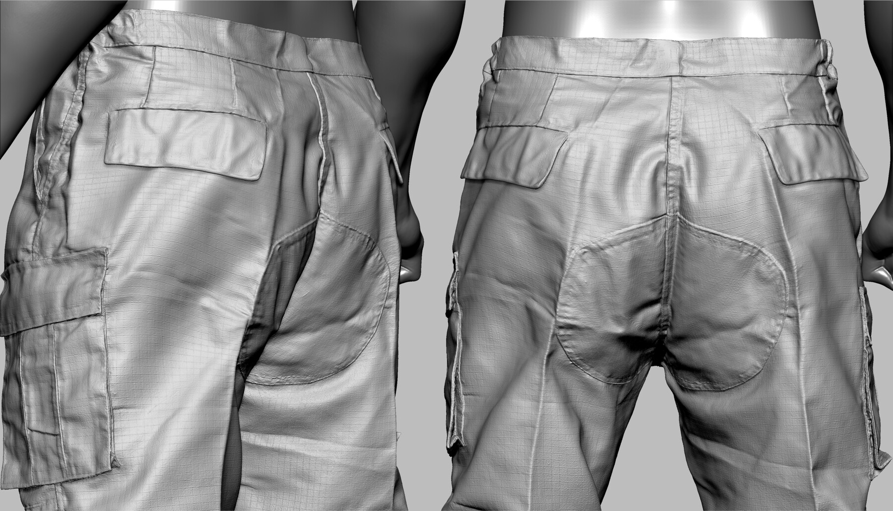 ArtStation - Cargo Pants 003 | Game Assets