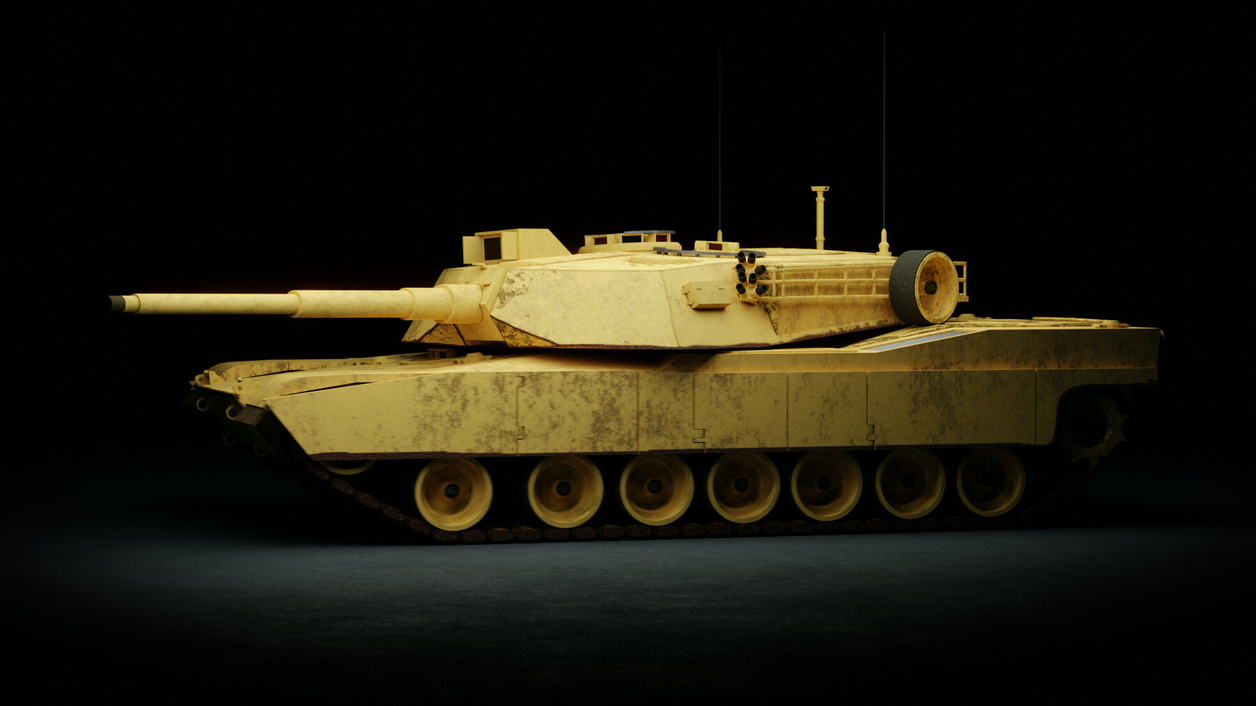 ArtStation - Tank M1 Abraham | Resources