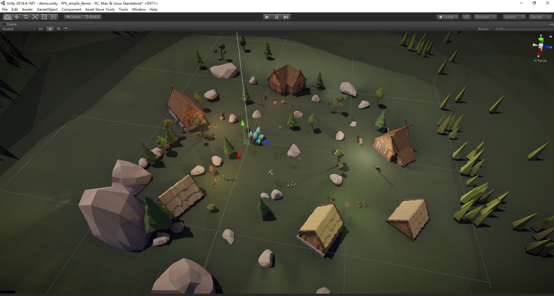 Artstation Unity Template Fps Game Game Assets